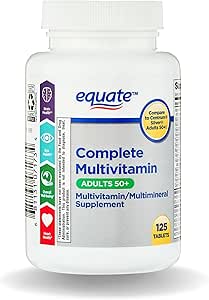 Amazon.com: Equate Adult 50+ One Daily Complete Multivitamin ...