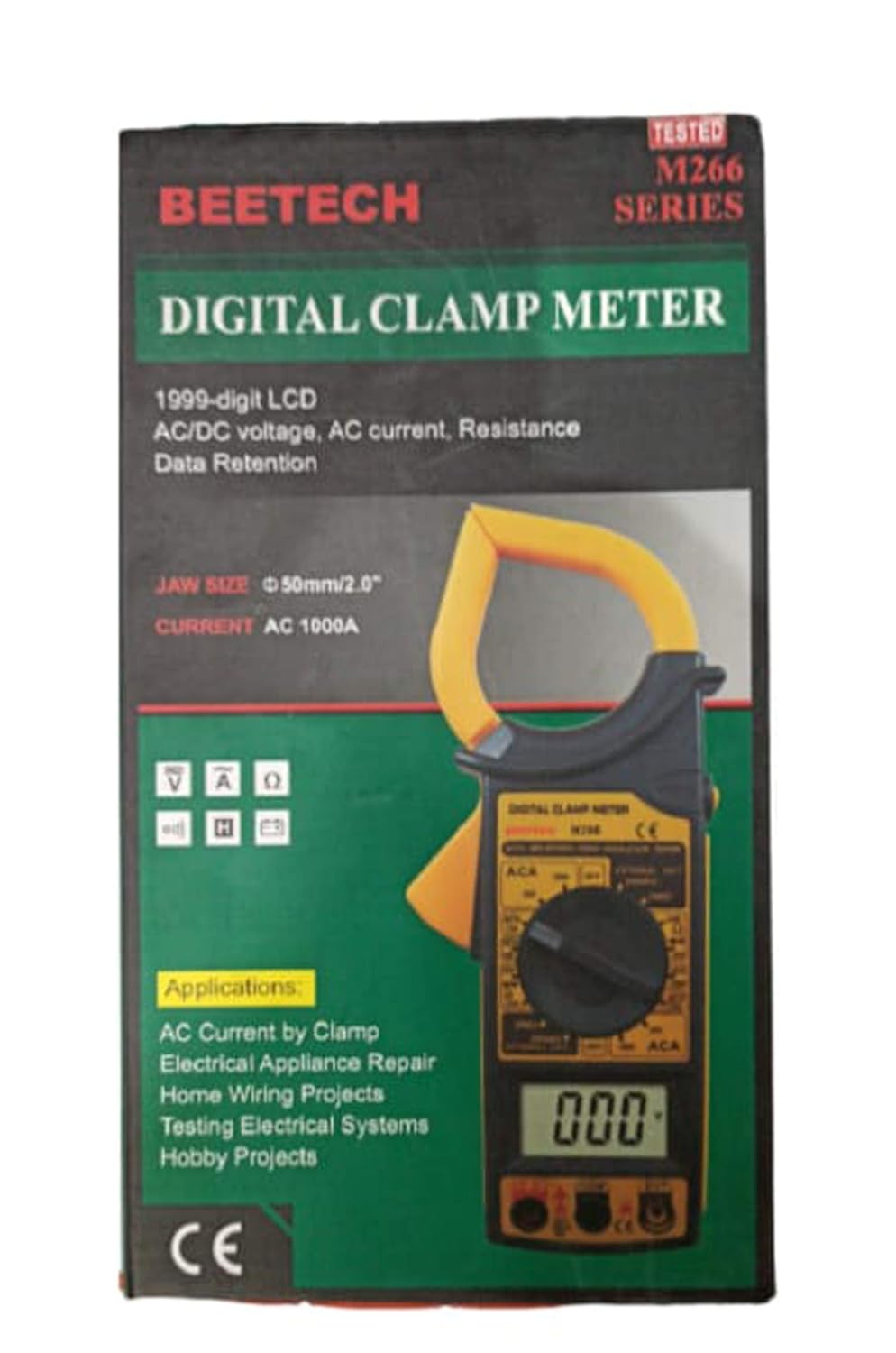 Ram electricals Digitsal clamp Meter Beetech 90mm/2.0" : Amazon.in ...