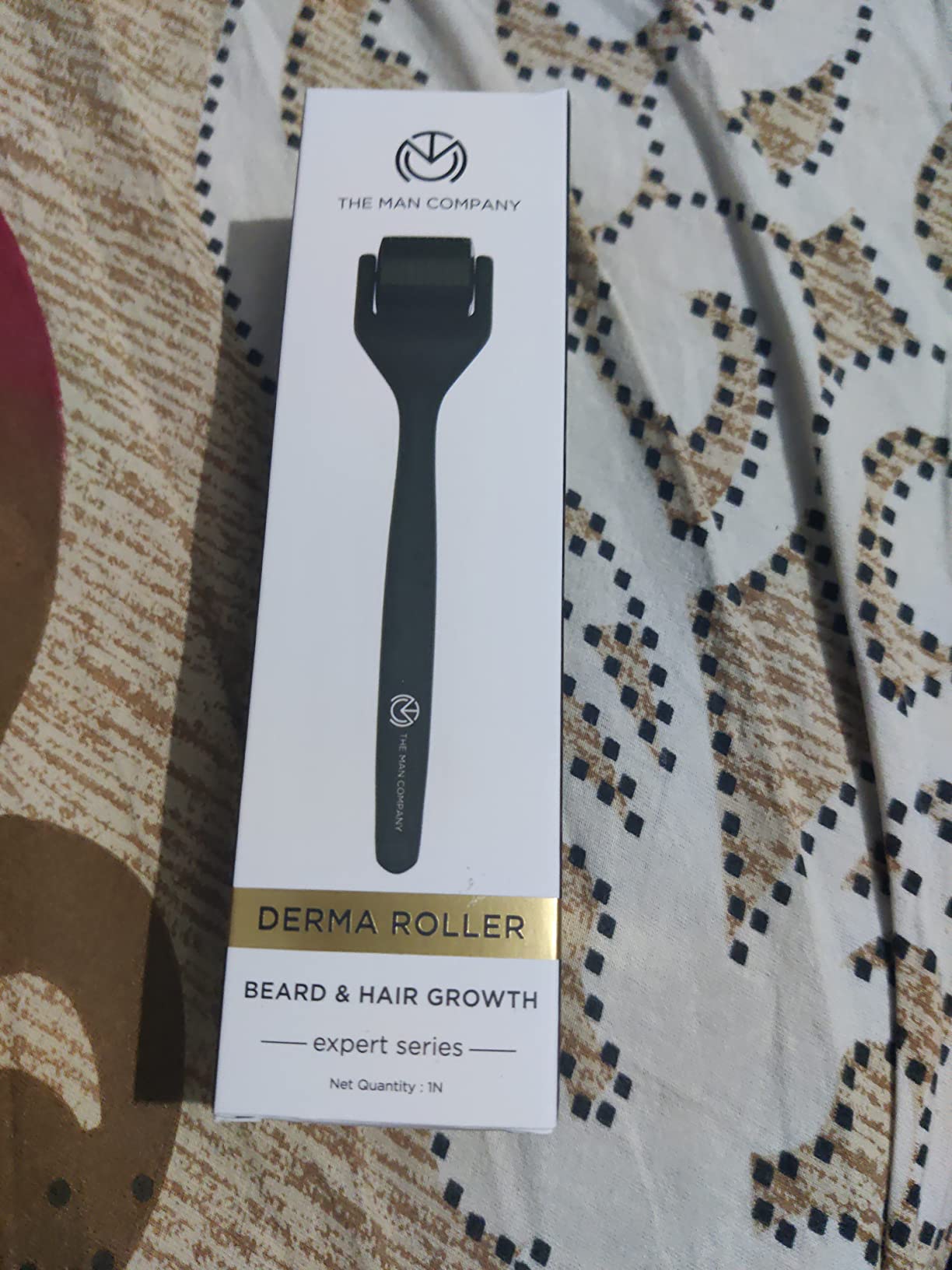 The Man Company Beard Booster Duo | Derma Roller + Beard Oil ...