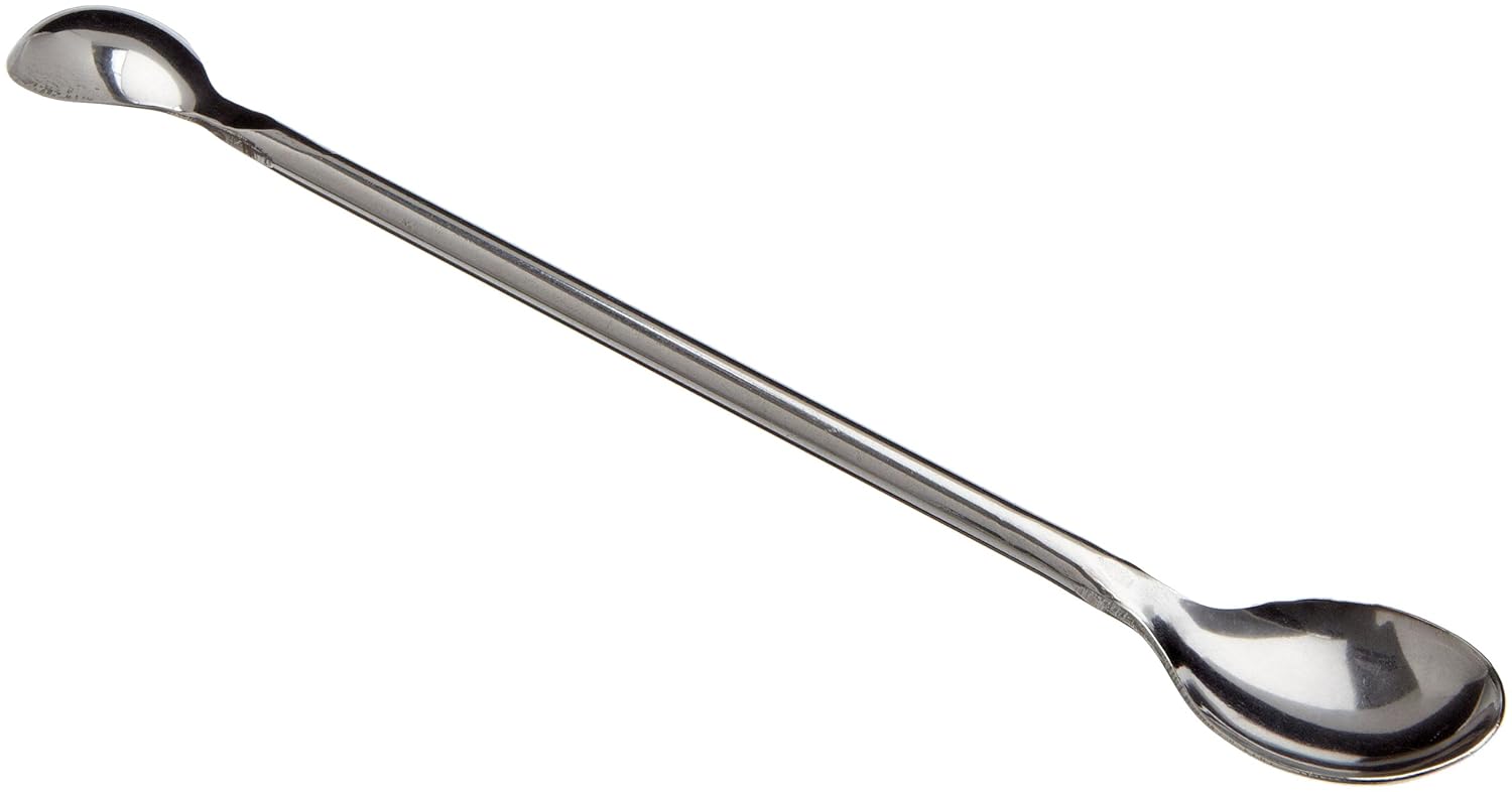 SP Bel-Art Stainless Steel Double-Ended Spoon; 1.6ml and 3.0ml (Pack of ...