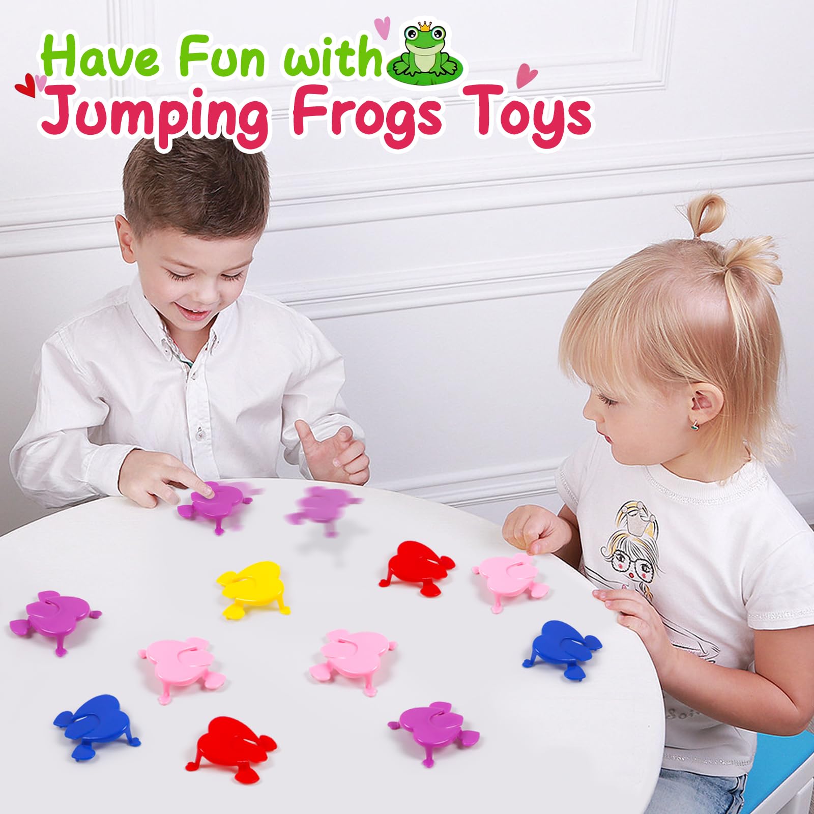 Snapklik.com : 30Pcs Jumping Frogs Easter Party Favors For Kids, Easter Egg Fillers Small Toys ...