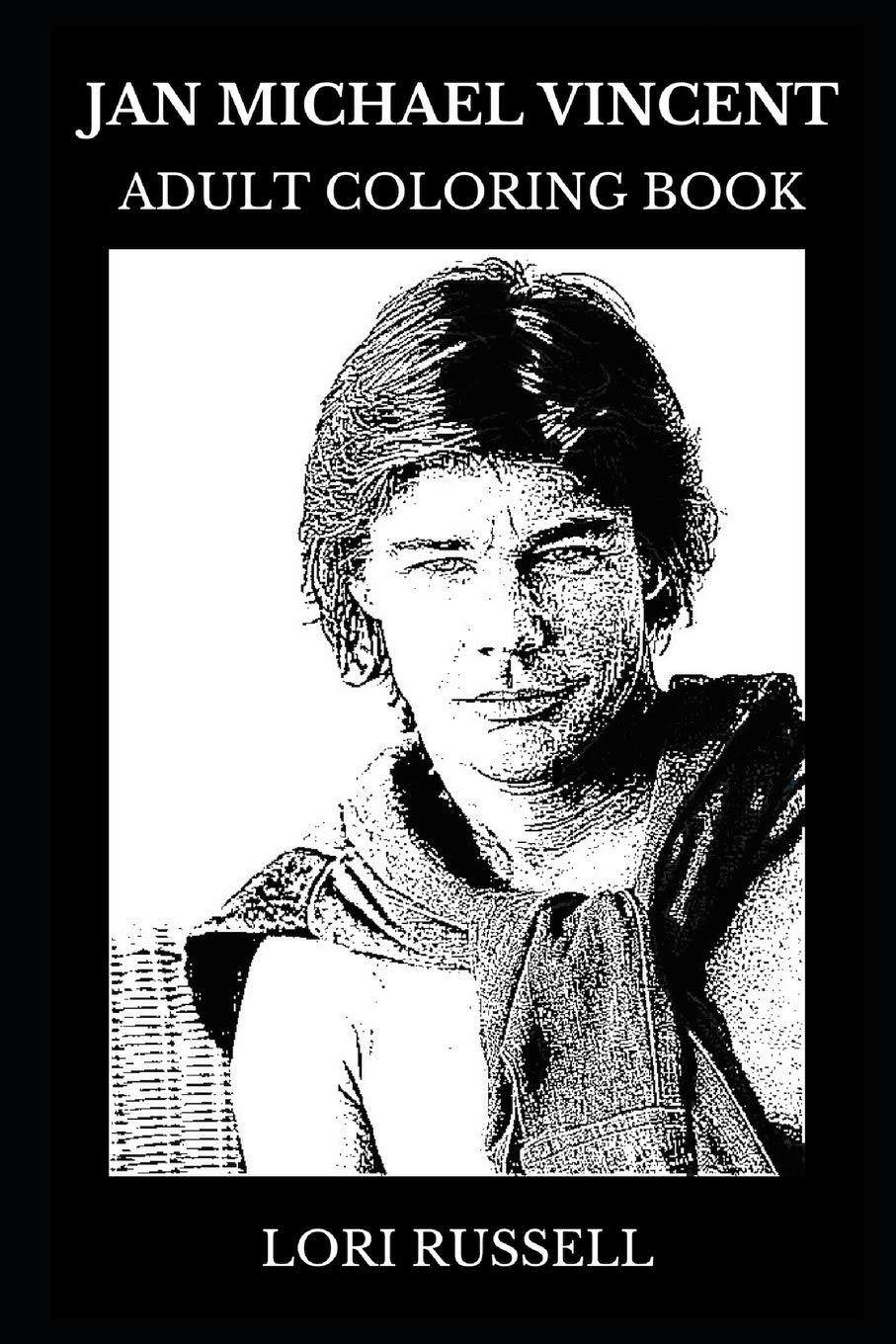 Buy Jan Michael Vincent Adult Coloring Book: Airwolf and Big Wednesday ...