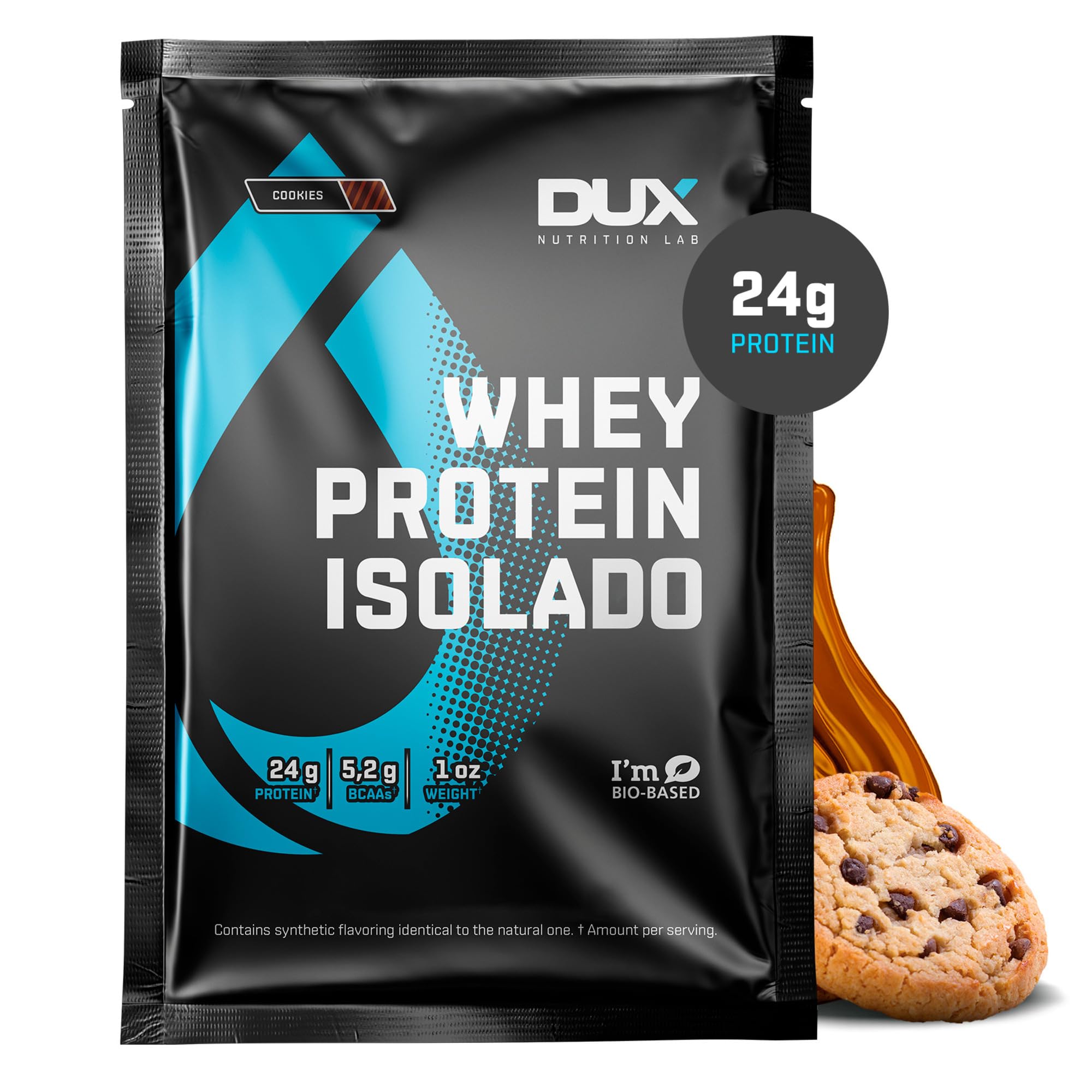 DUX NUTRITION Whey Protein Isolado Cookies - Sachê | Amazon.com.br