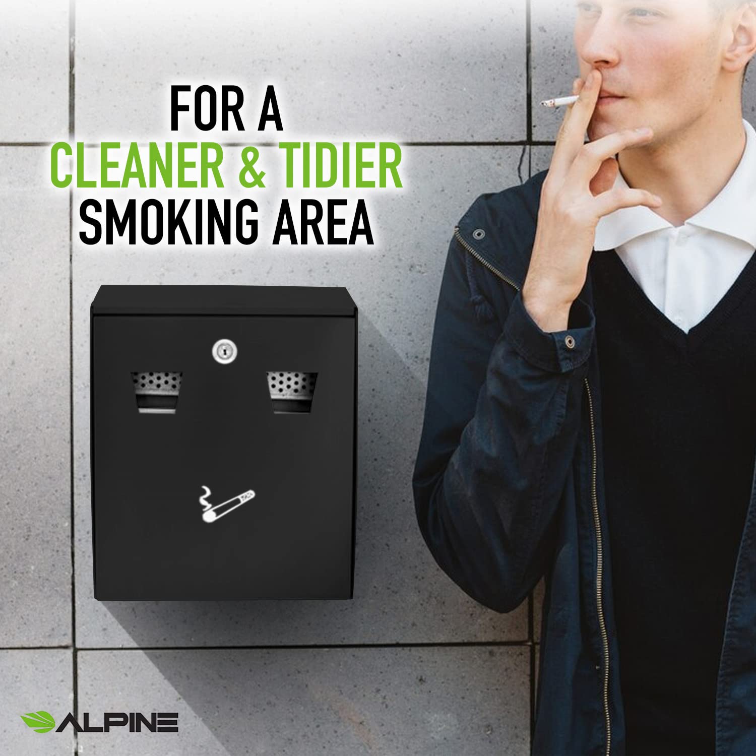 Snapklik.com : Alpine Cigarette Butt Disposal Outdoor - Outside ...