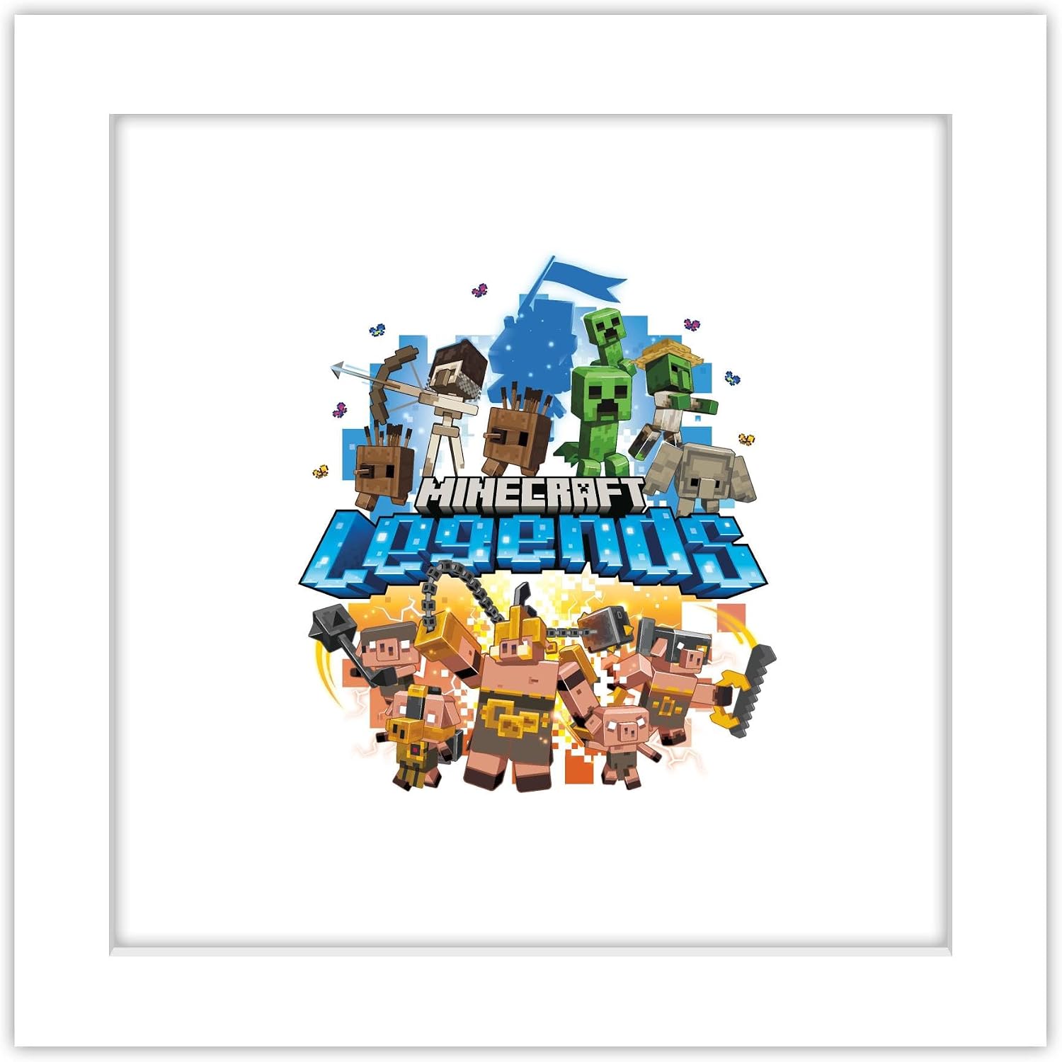 Amazon.com: Trends International Gallery Pops Minecraft: Legends - Logo ...