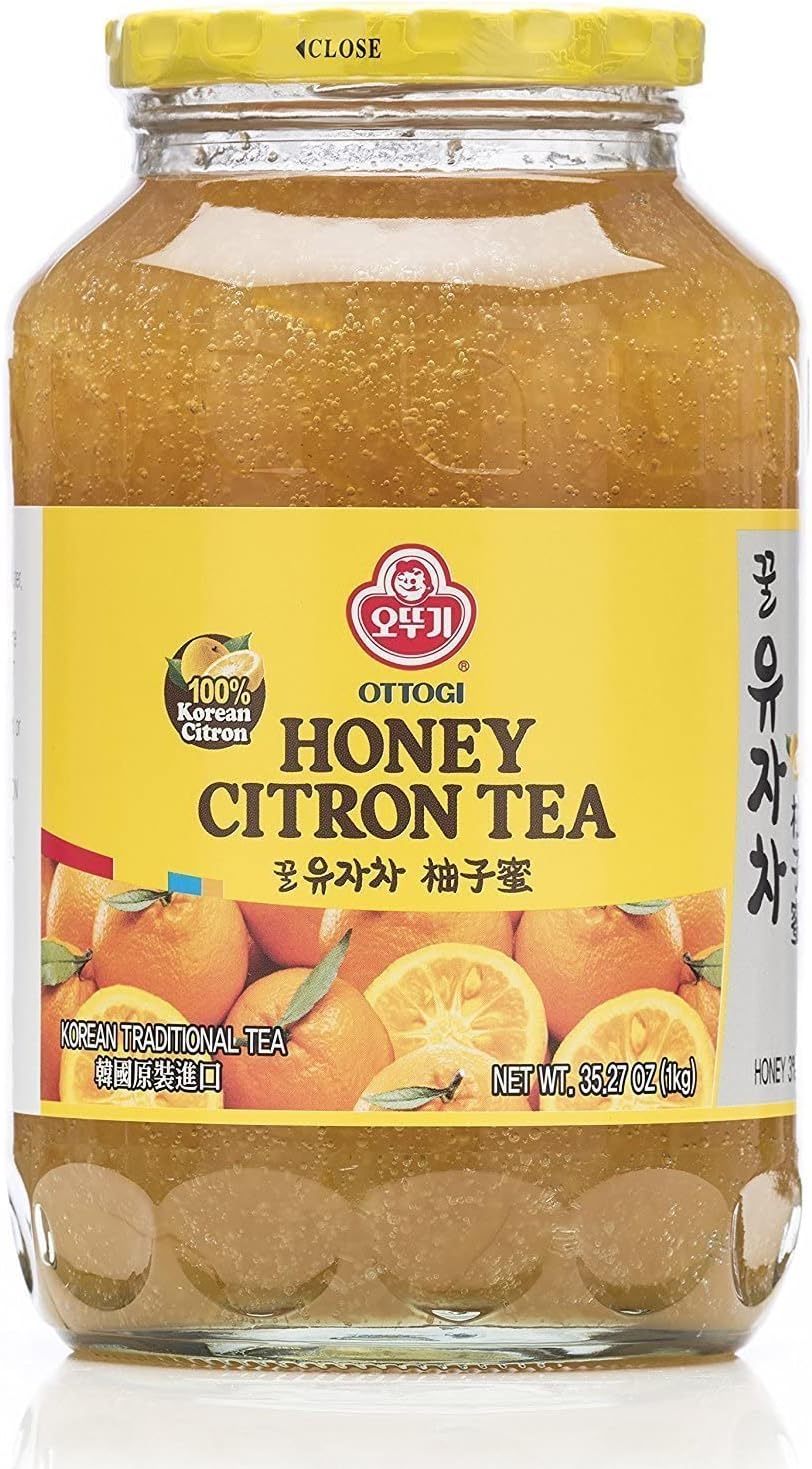 OTTOGI Honey Citron Tea 35oz, Delicious Natural Soothing Korean Tea, No ...