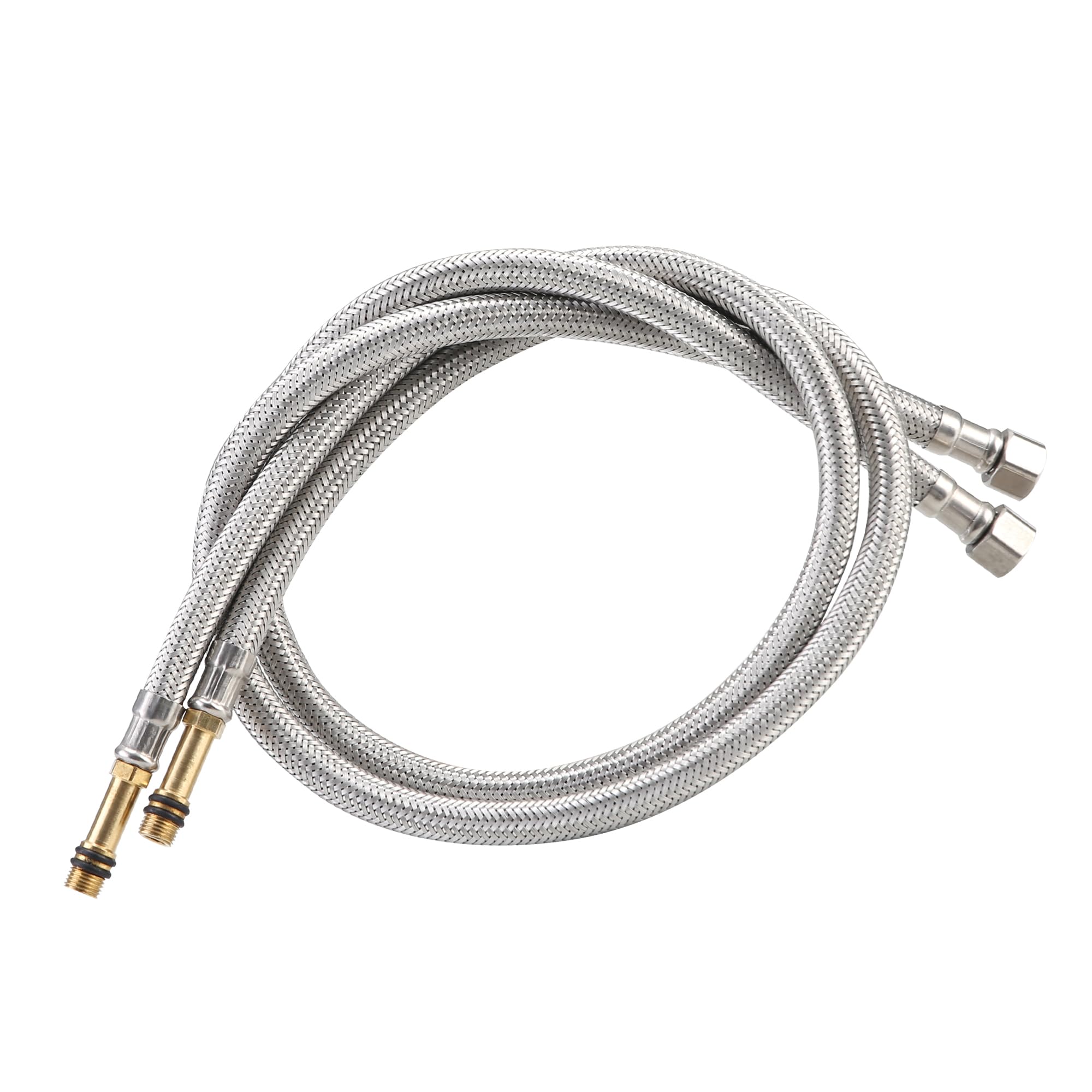 32-Inch Bathroom Kitchen Faucet Connector Braided Stainless Steel ...