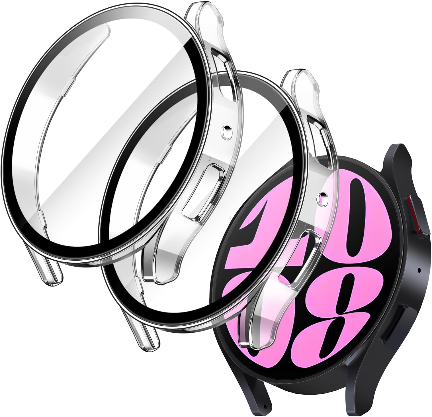 JETech Screen Protector for Samsung Galaxy Watch 7/6 40mm, Tempered ...