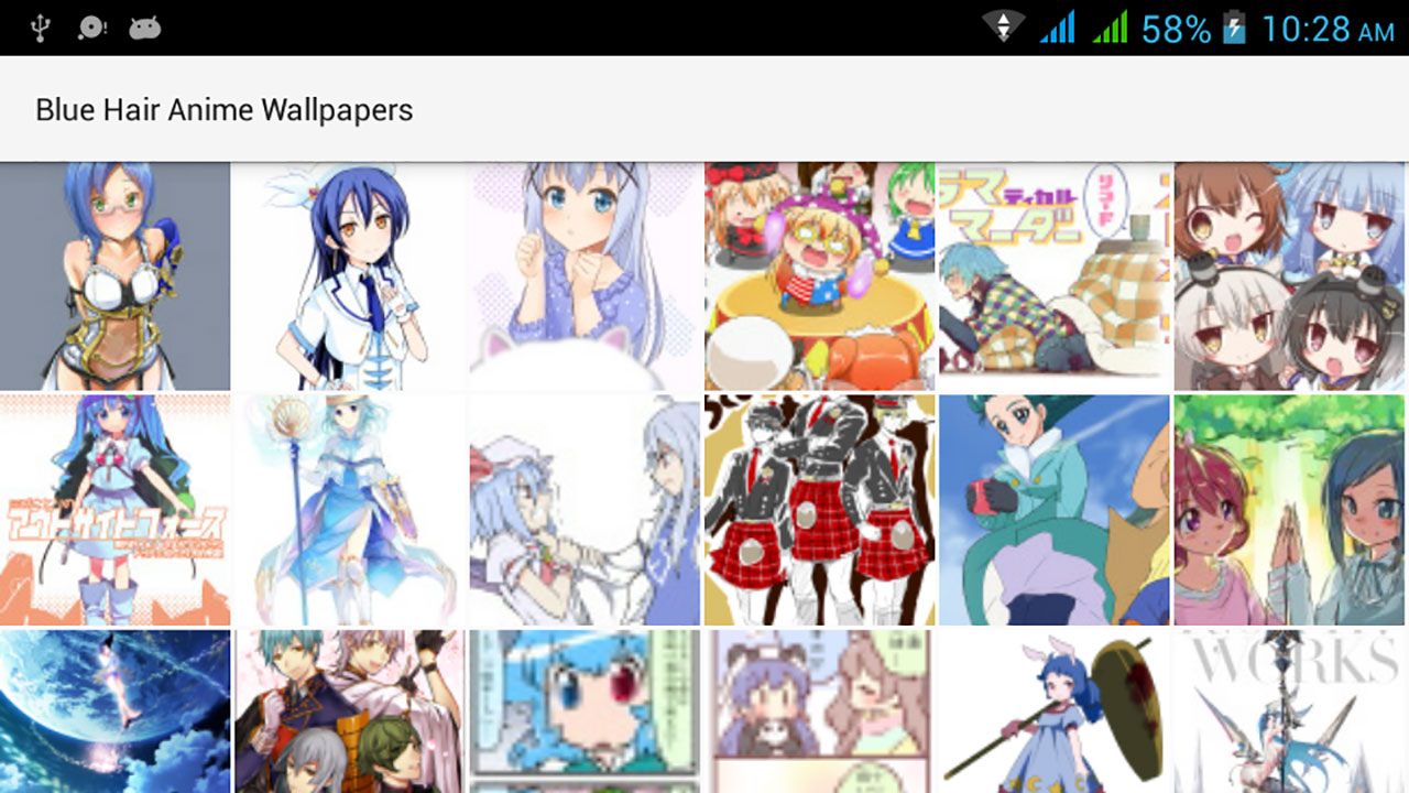Blue Hair Anime Wallpapers - App on Amazon Appstore