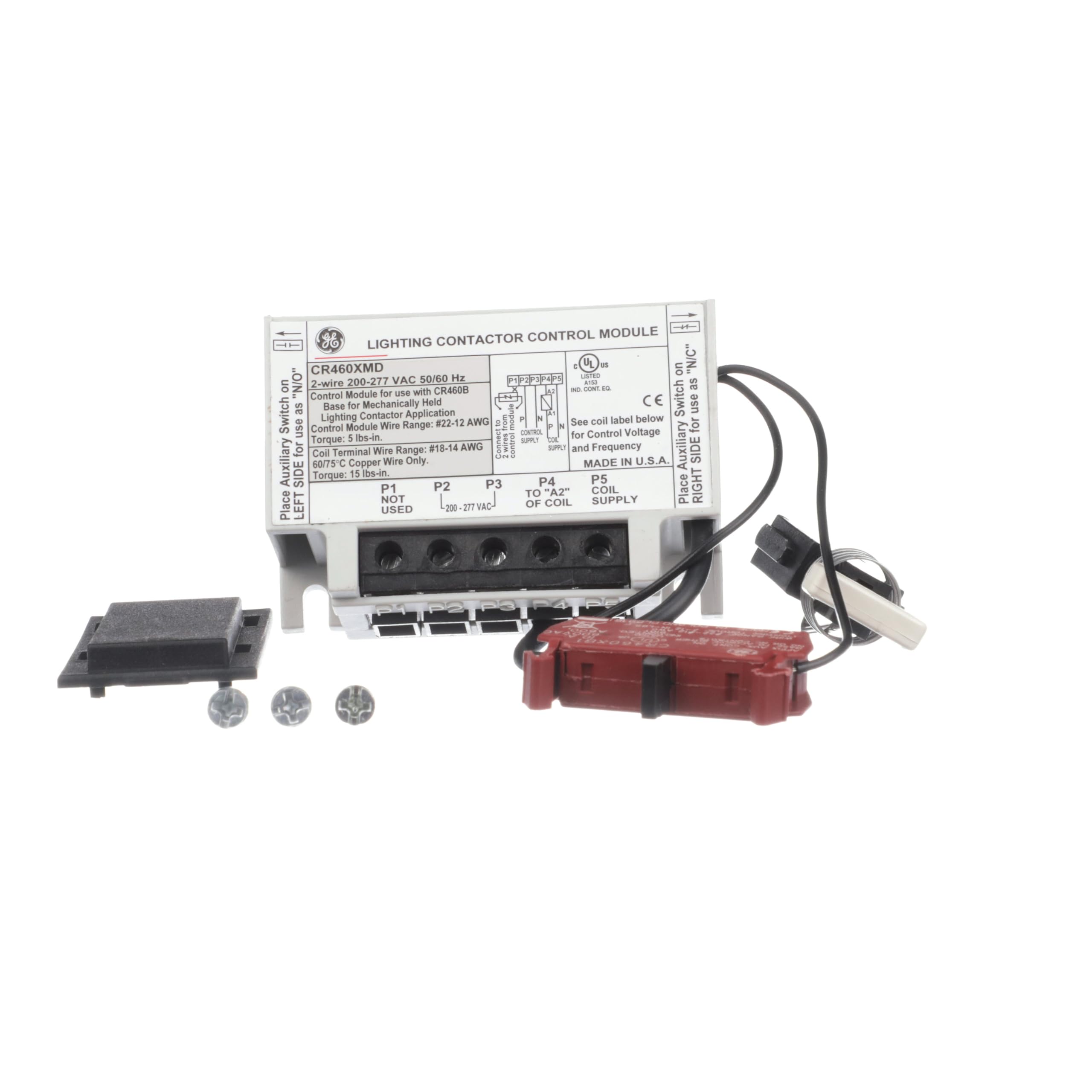 Panel With Lighting Control Contactor A202K2BA Magnetic Contactors