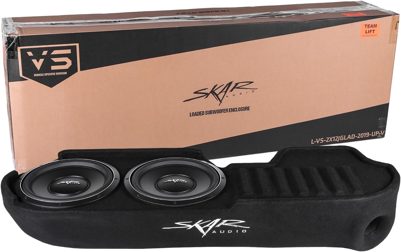 Amazon.com: Skar Audio Dual 12" Loaded Ported Subwoofer Enclosure ...