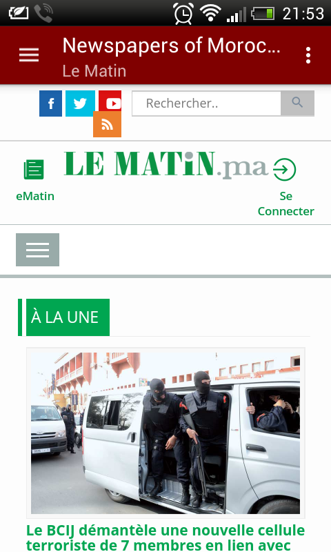 Newspapers of Morocco: app su Amazon Appstore