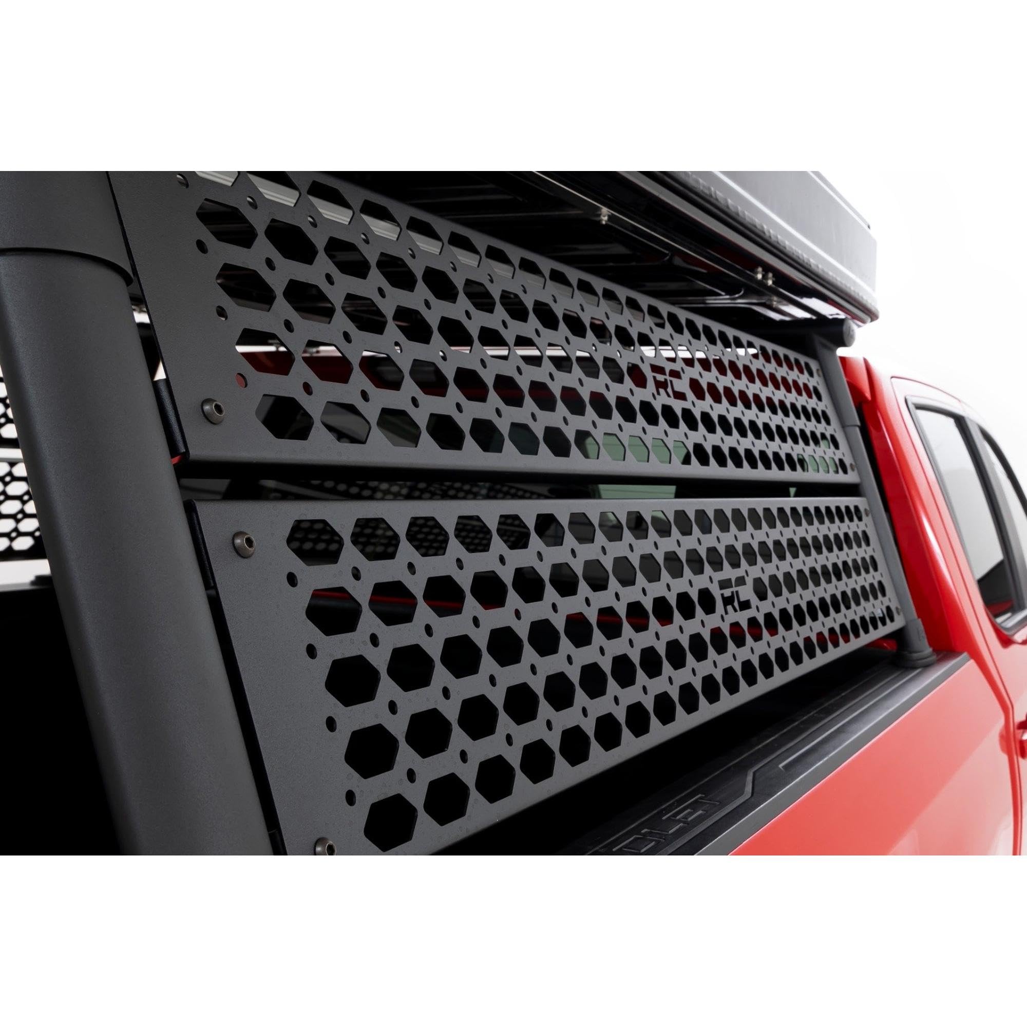 Amazon.com: Rough Country Bed Rack Molle Panel Kit for Chevy Silverado ...