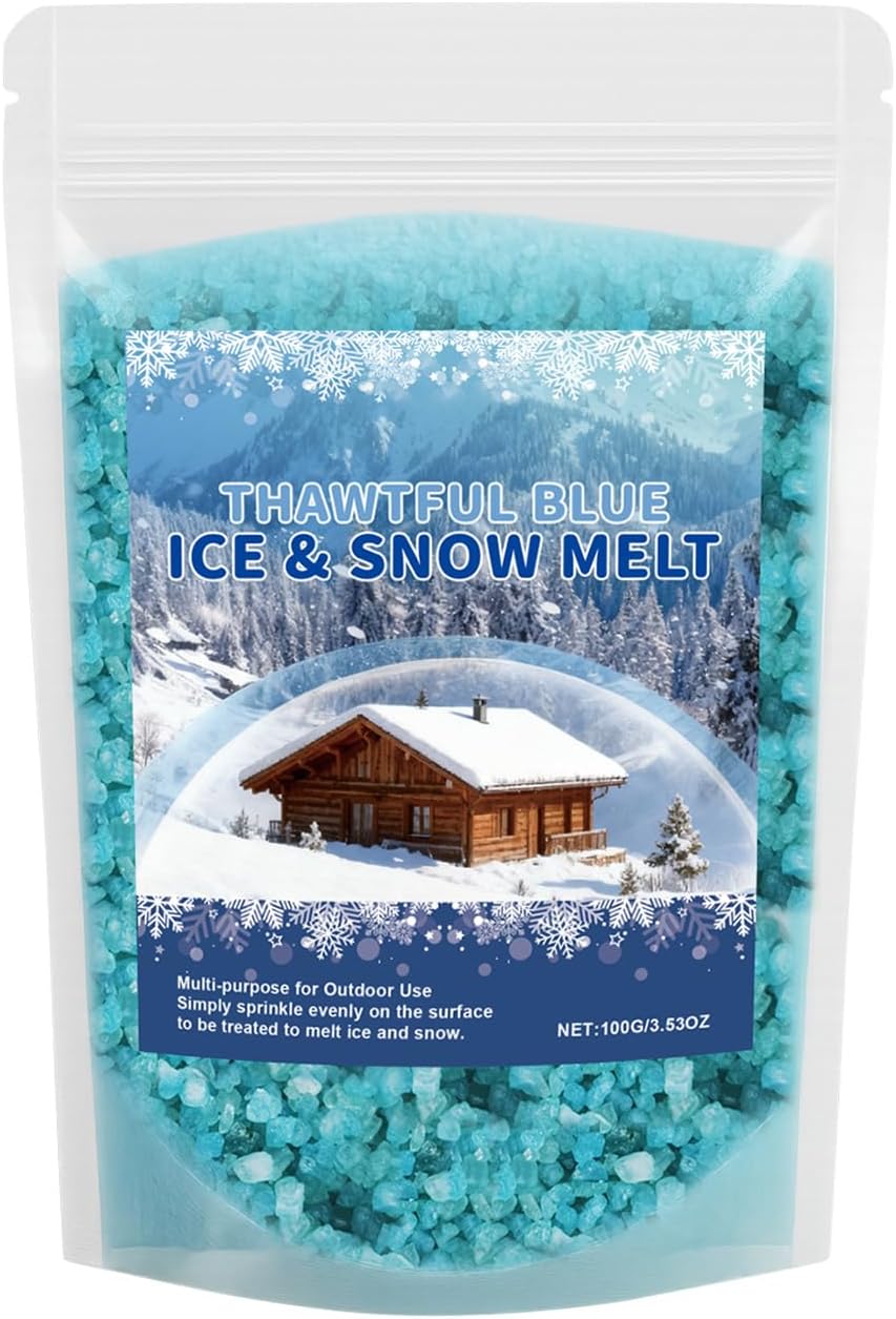 Amazon.com : LDGSUPH Ice & Snow Melt - Fast-Acting Blue Ice Melt ...