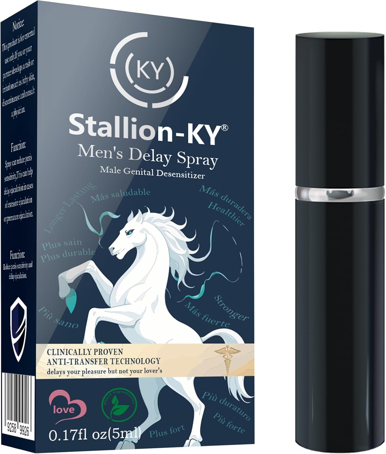 Stallion-KY Delay Spray Für Mann,verzögerungsspray mann sex,männer ...