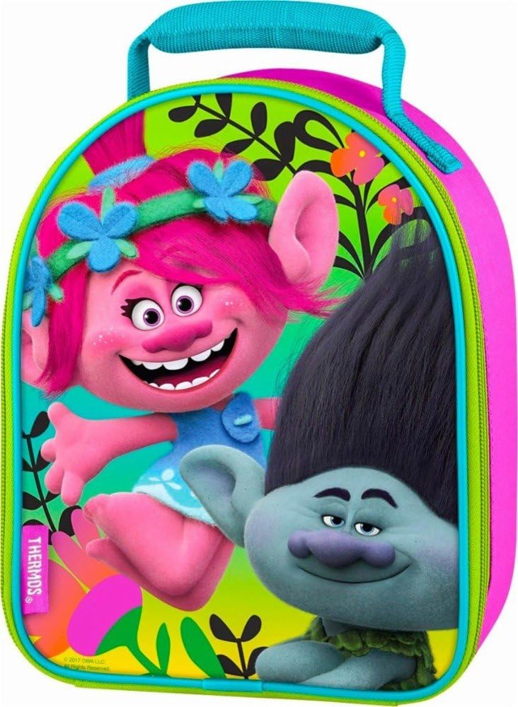 Amazon.com: Thermos Trolls Poppy Tombstone Lunch Box Bag Kit : Clothing ...