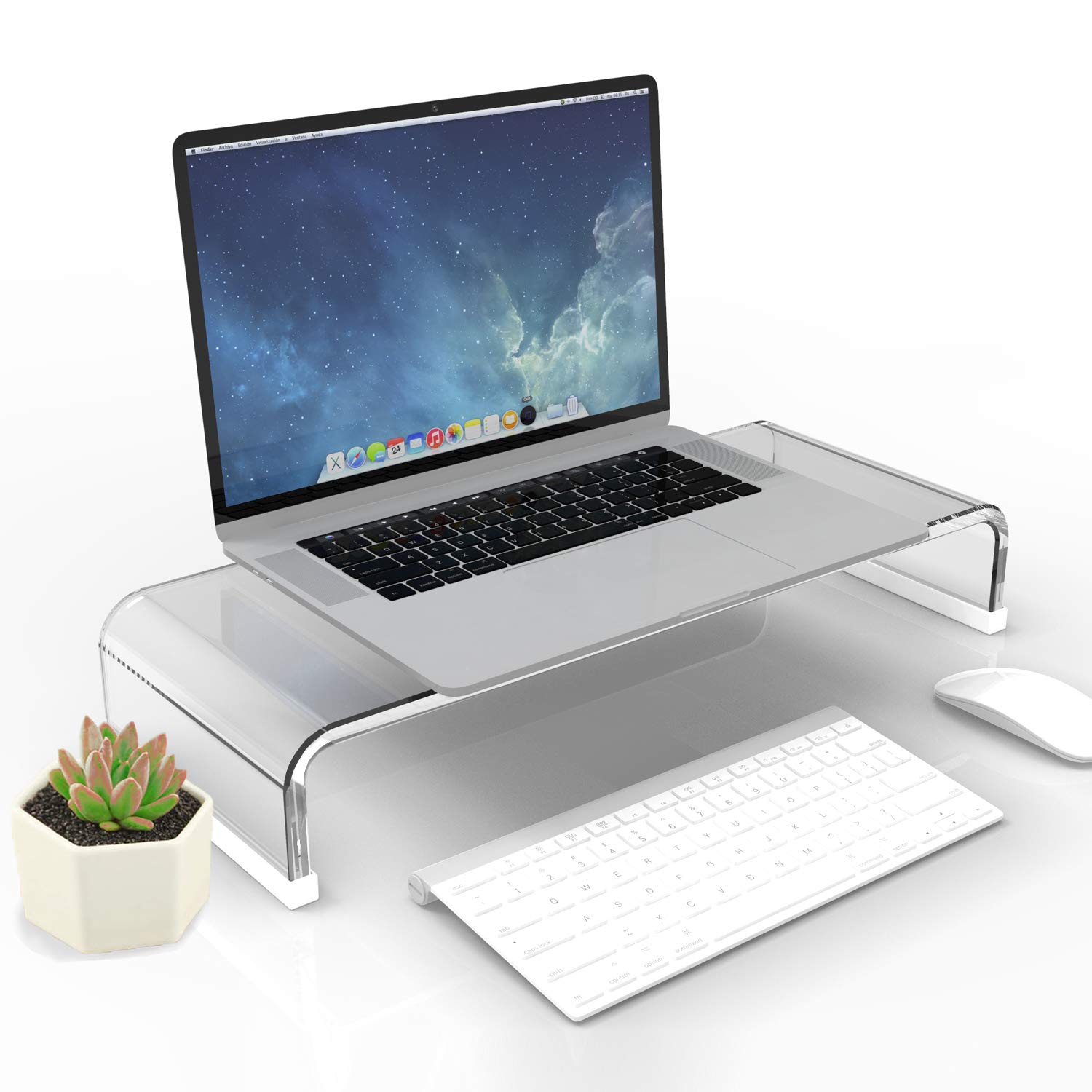 Acrylic Monitor Stand Acrylic Laptop Stand Acrylic Riser Acrylic Tray ...