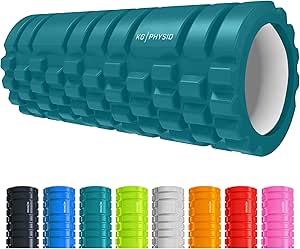 KG Physio Foam Roller for Back, Legs & Arms - Ultra Light Foam Rollers ...