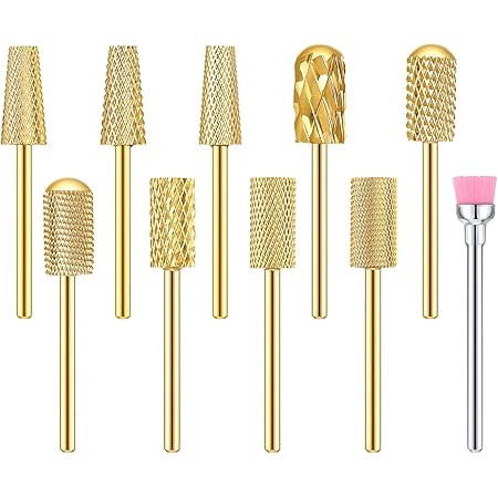 Amazon.com: 30 Pieces Nail Drill Bits Set 3/32 Inch Ceramic Efile Nail ...