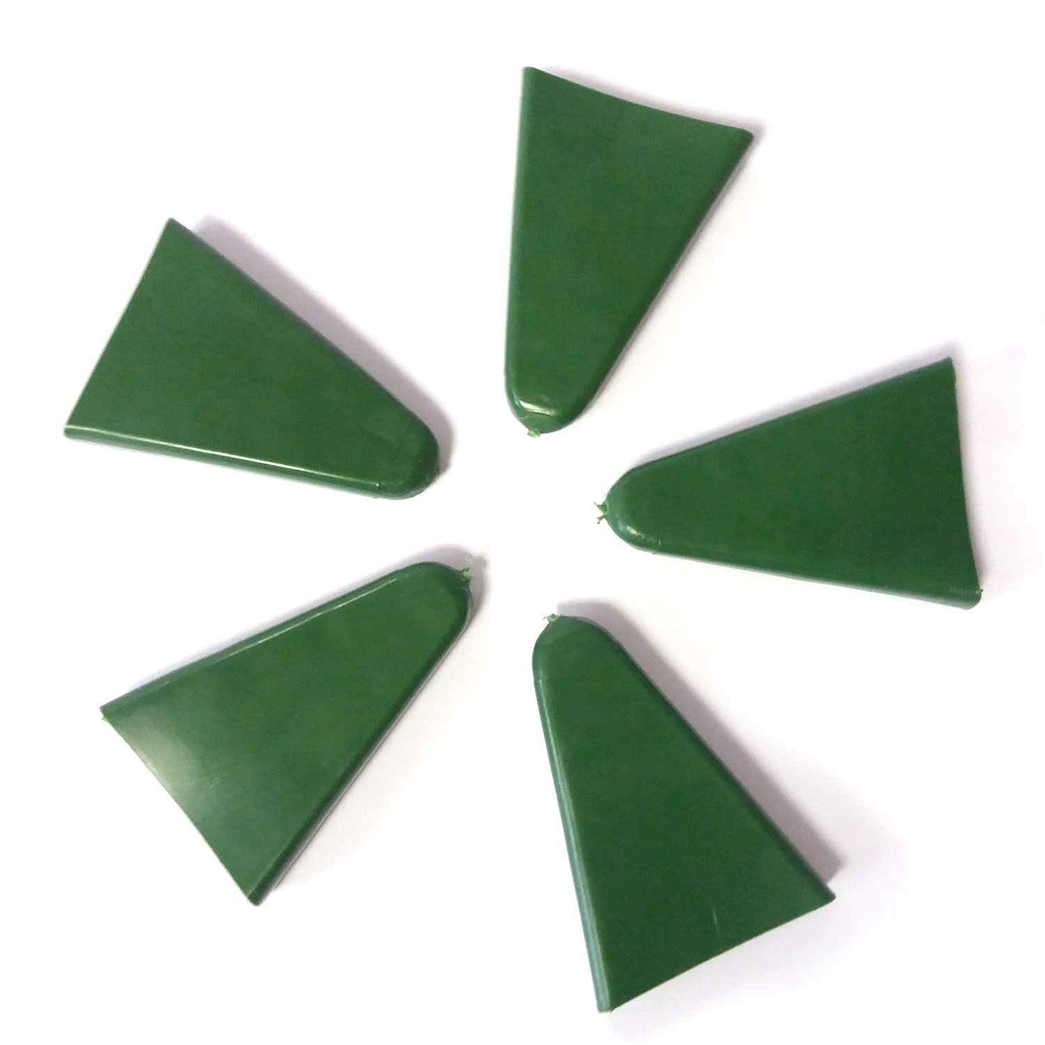 Elixir Gardens ® TRIANGULAR RUBBER CANE CAPS, BAMBOO CANES, STAKES x ...