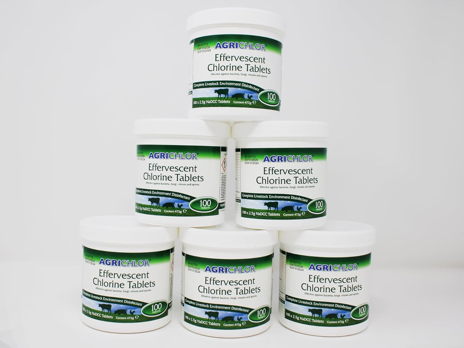 TEST ALL WATER - Effervescent Chlorine Tablets | Disinfects Farm ...