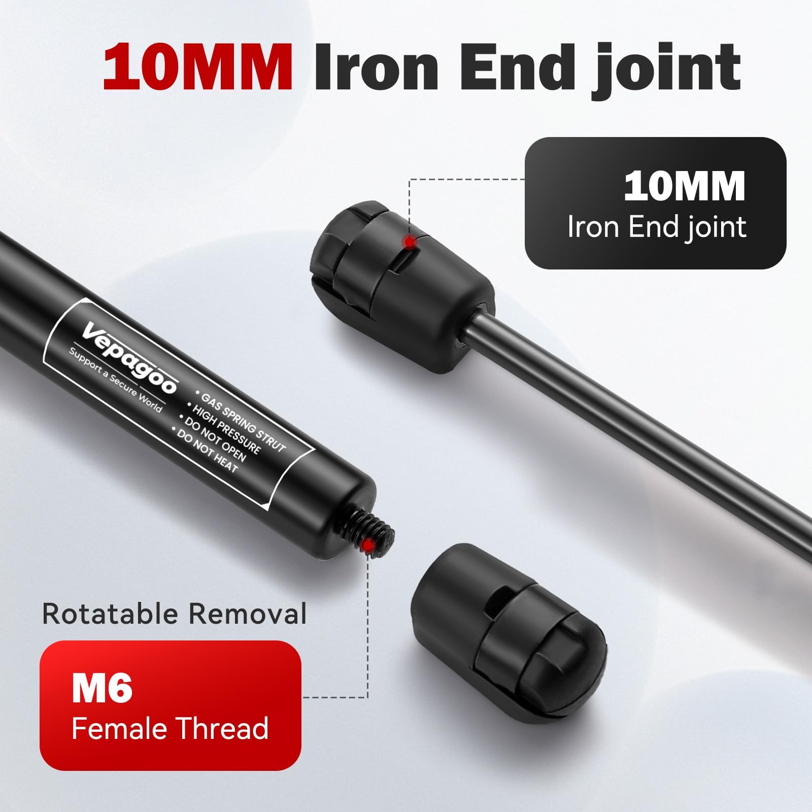 Snapklik.com : Vepagoo 27 Inch 38Lb/169N Per Gas Struts Shock Lift ...