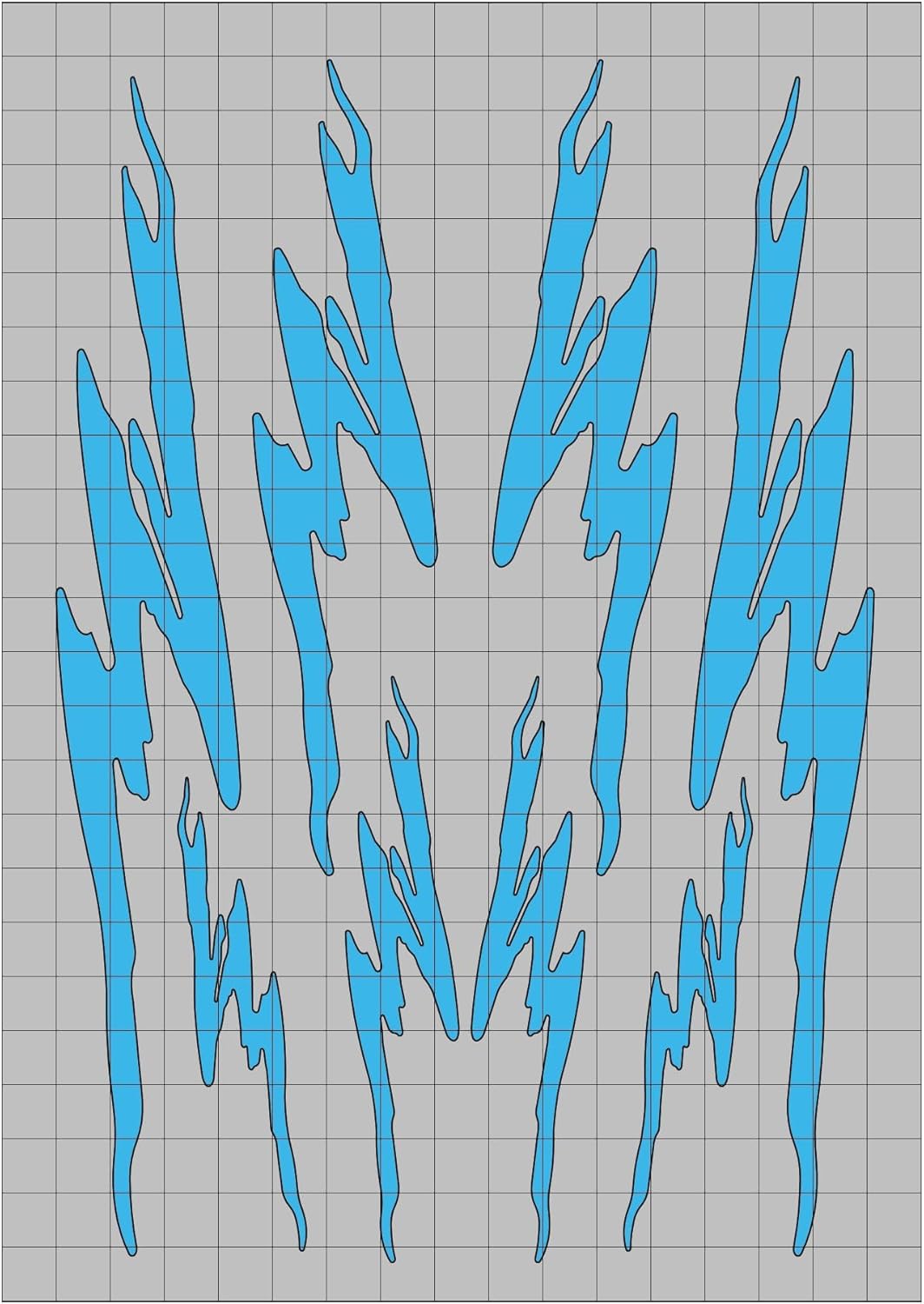 Amazon.com: SPG5014P Graphic Vinyl Paint Mask/Stencil Kit for R/C, RC ...