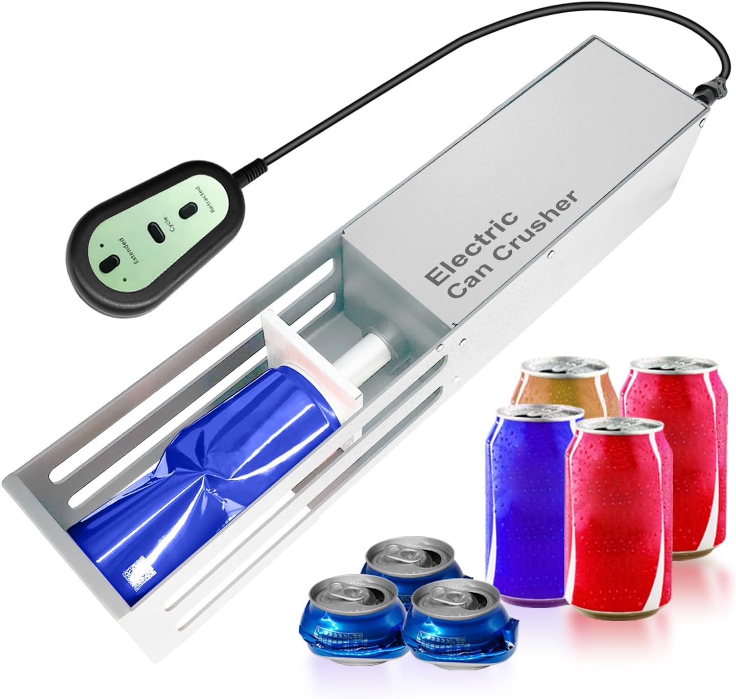 Amazon.com: Automatic Electric Can Crusher, Can Crushers for Recycling ...