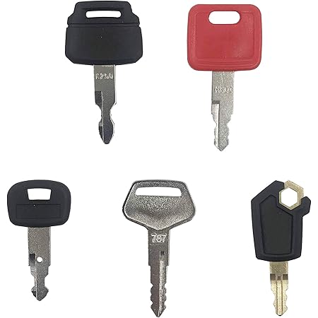 Agricultural/Construction Machinery 10 Piece Ignition Key Set. Digger ...