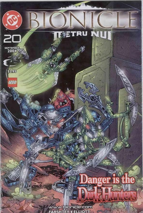 Amazon.com: Bionicle #20 FN ; DC comic book | LEGO : Collectibles ...