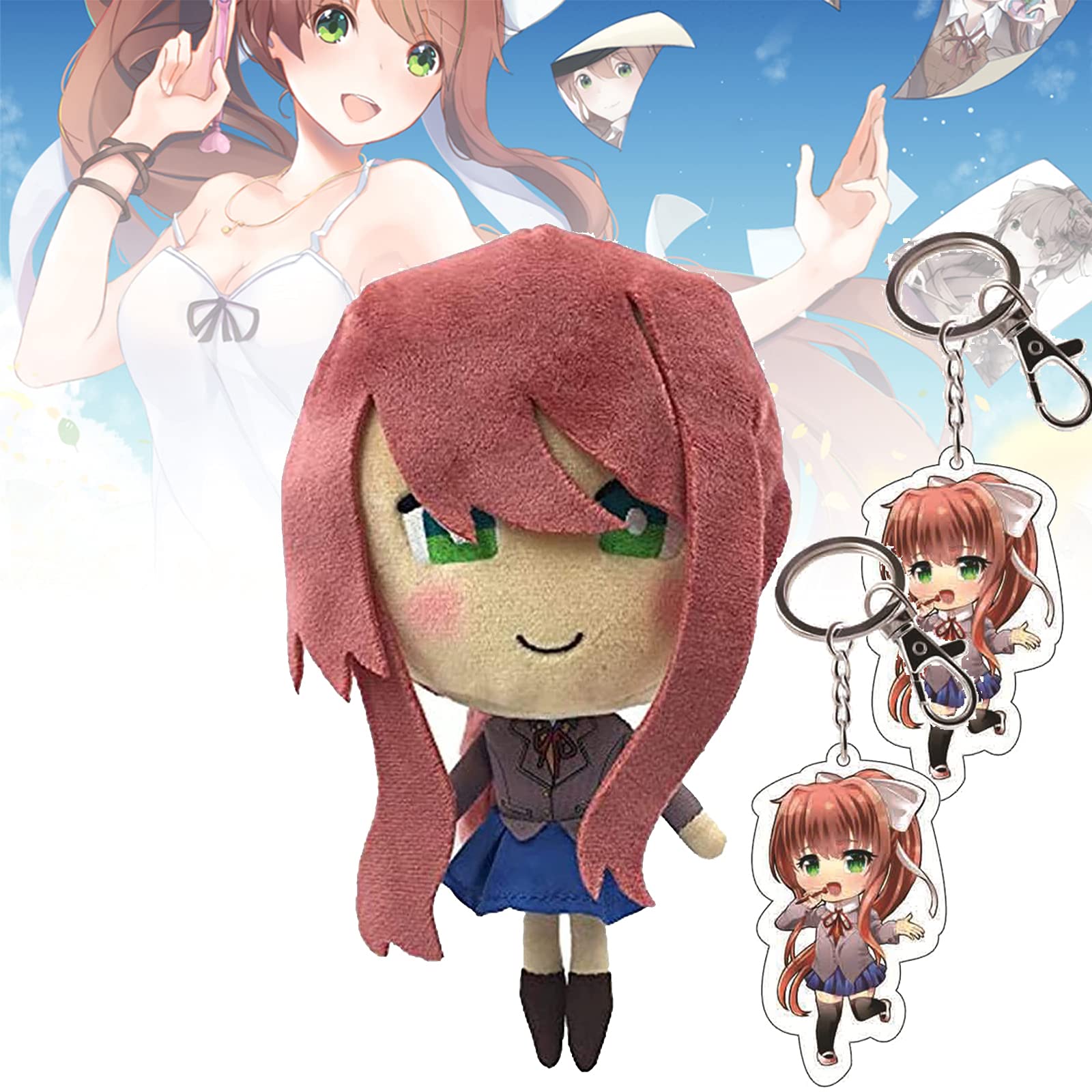 Buy Doki Doki Literature Club Plush,8.5 Inches Cute Natsuki Plush ...