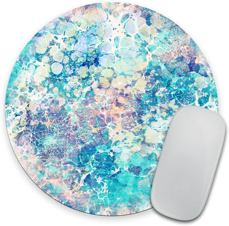 Amazon.com : Marble Mousepad, Mouse Mat, Desk Accessories, Mermaid ...