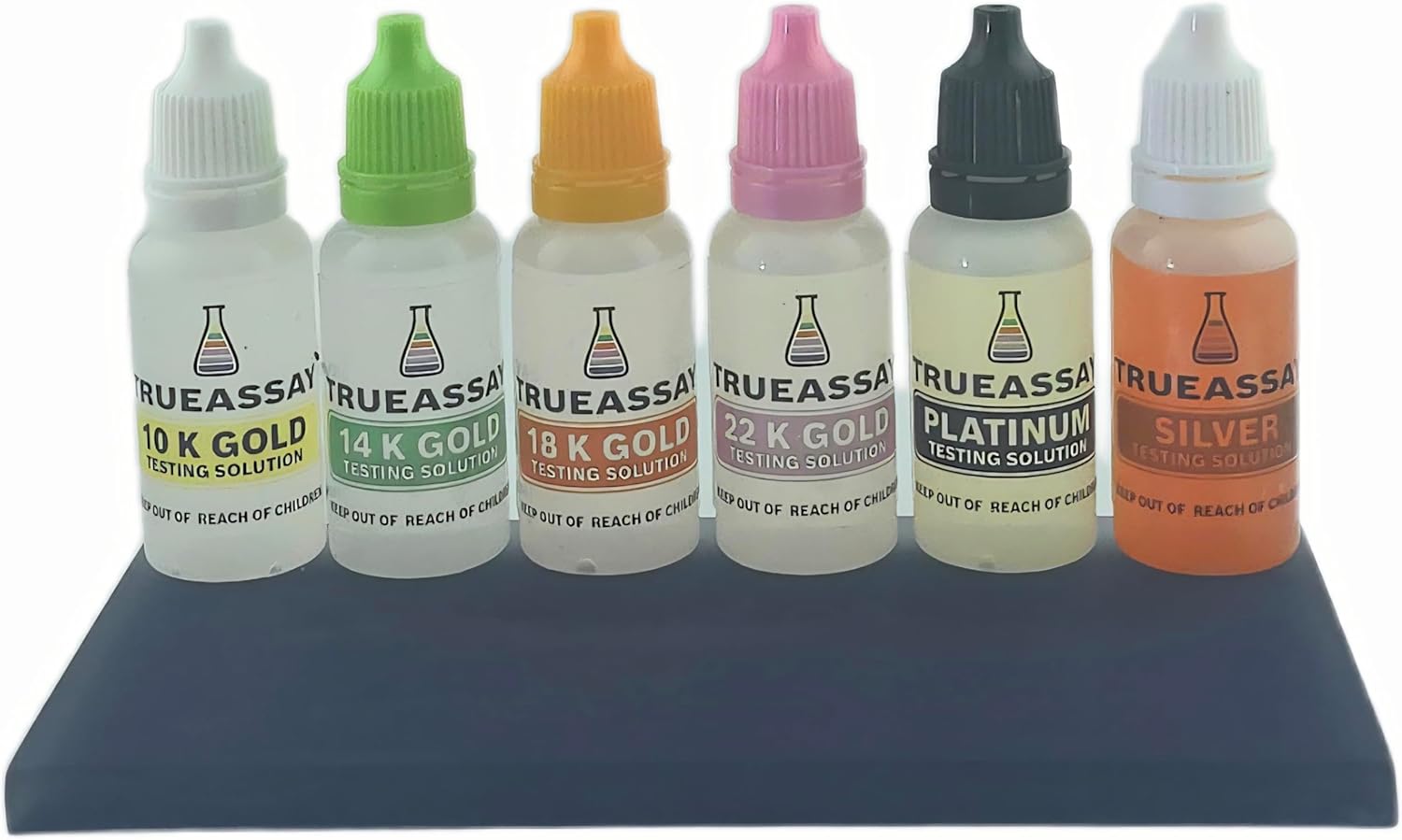 Amazon.com: ﻿Gold, Platinum and Silver Testing Kit 10k 14K 18K 22K ...