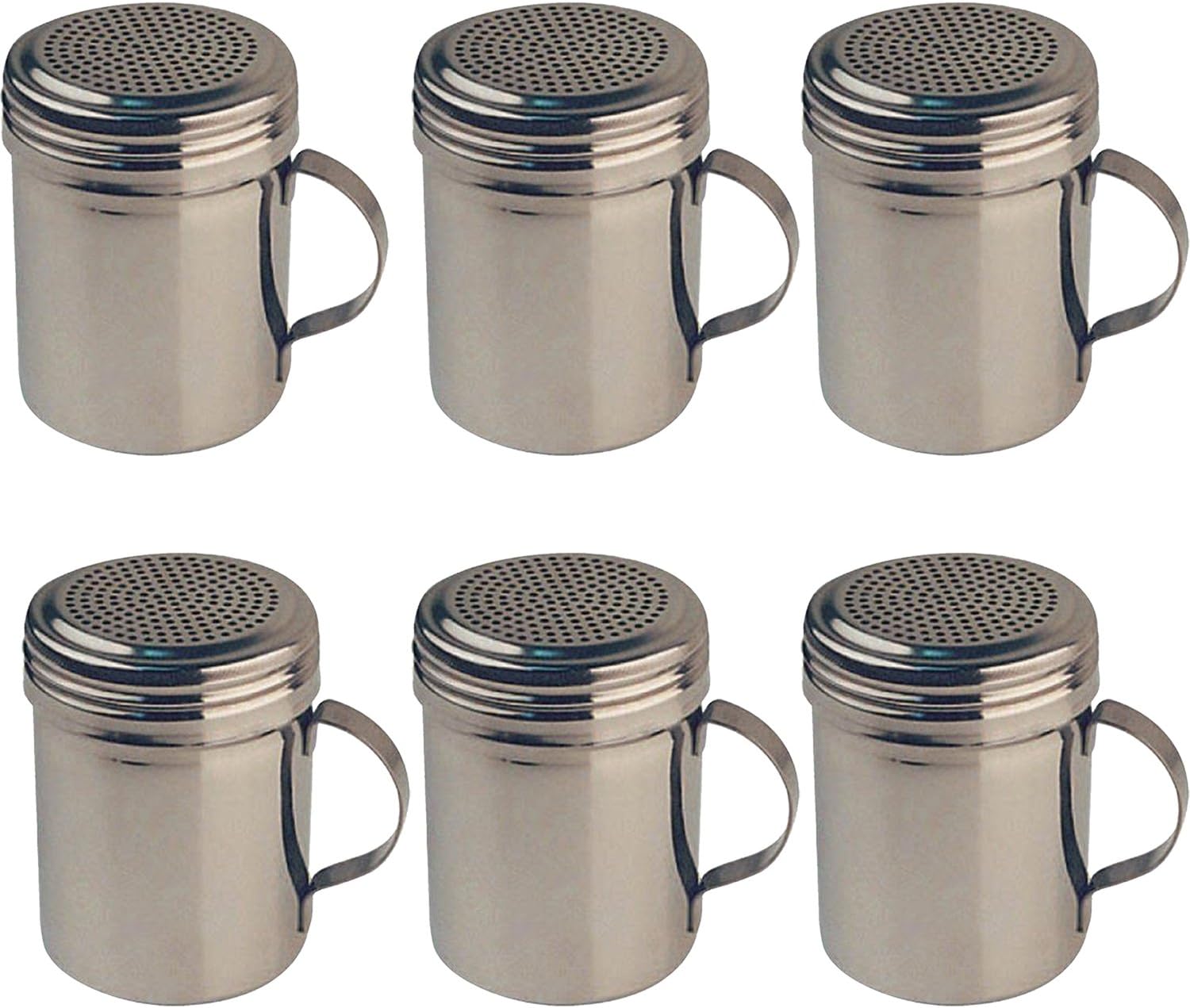 Amazon.com: Winware Stainless Steel Dredges 10-Ounce with Handle, Set ...