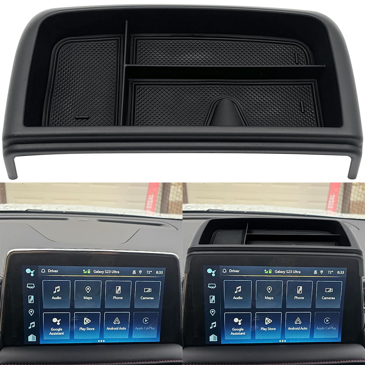 Buy JOJOMARK Dash Storage Tray Insert behind Screen Organizer Storage ...