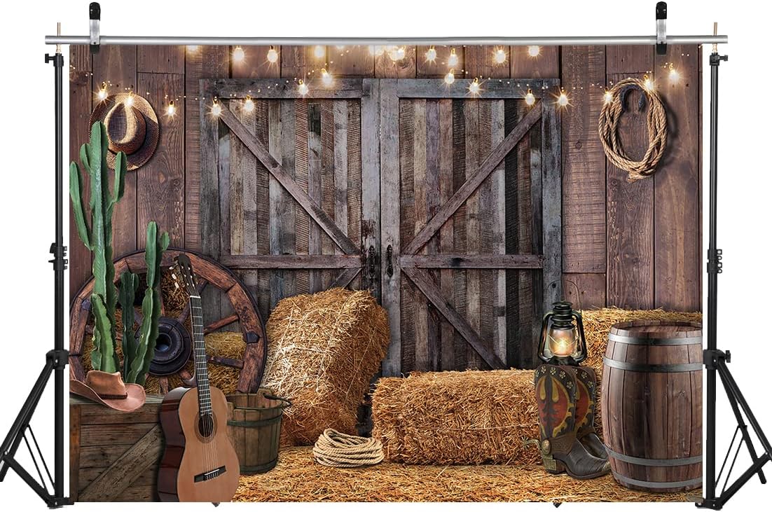 Amazon.com : WOLADA 8x6FT Western Cowboy Backdrop Western Backdrop ...