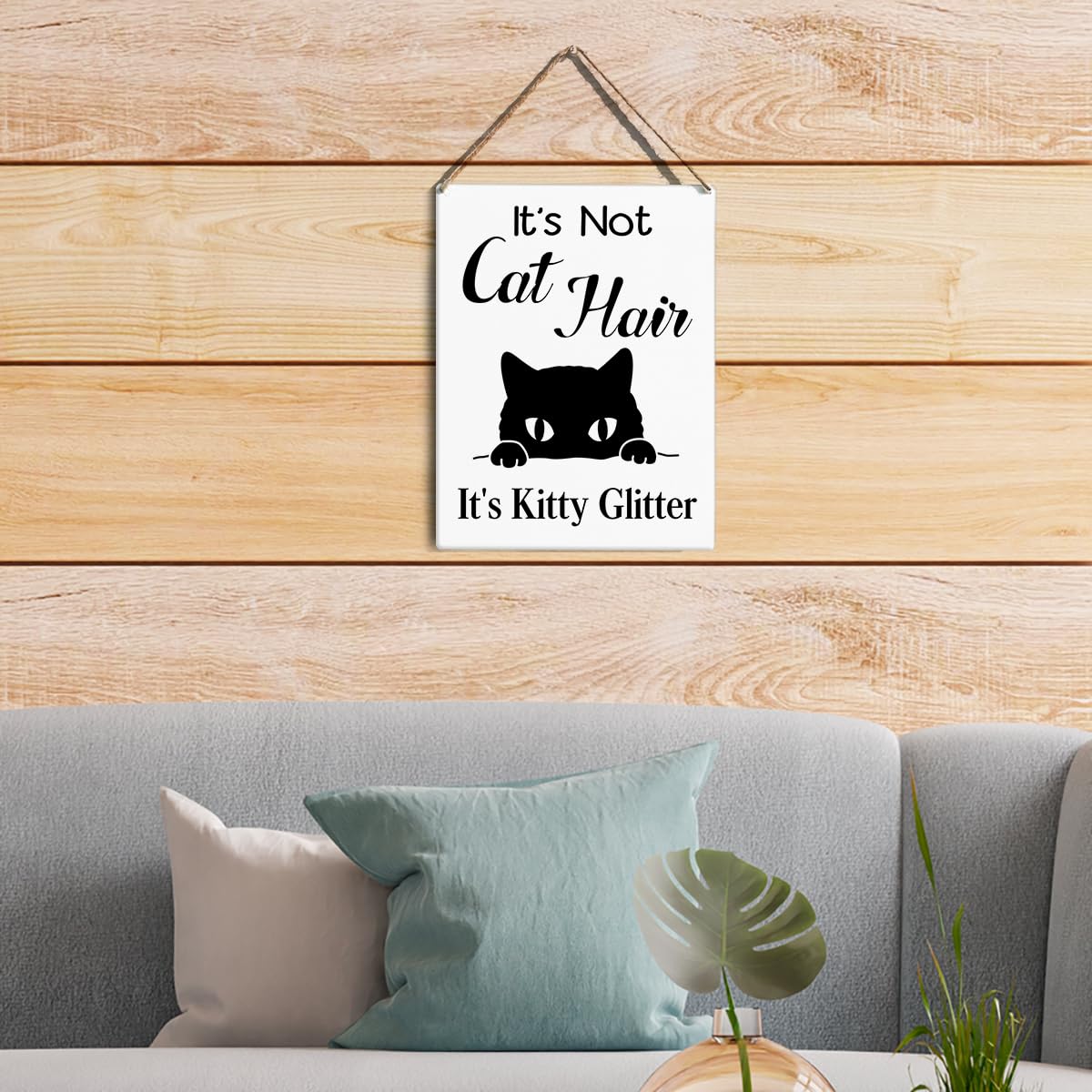 Snapklik.com : Cat Quotes Sayings Signs Wall Decor Rustic Its Not Cat ...