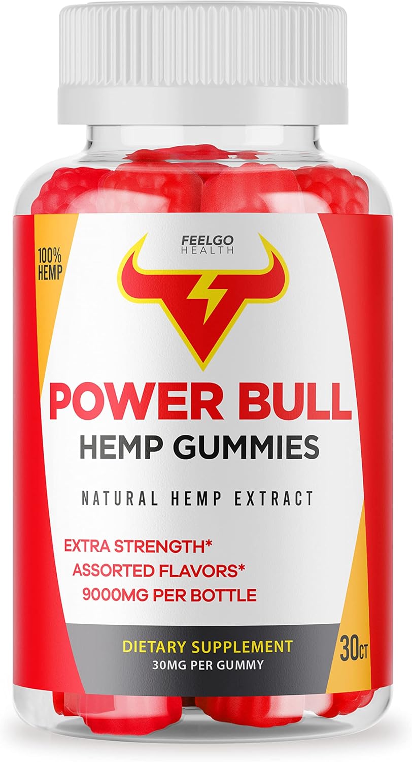 Amazon.com: Power Bull Hemp Gummies - PowerBull Plus Gumis, 300mg per ...