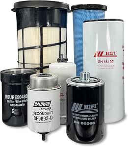 Amazon.com: HERO Maintenance Filter Kit For John Deere 410K TMC Backhoe ...