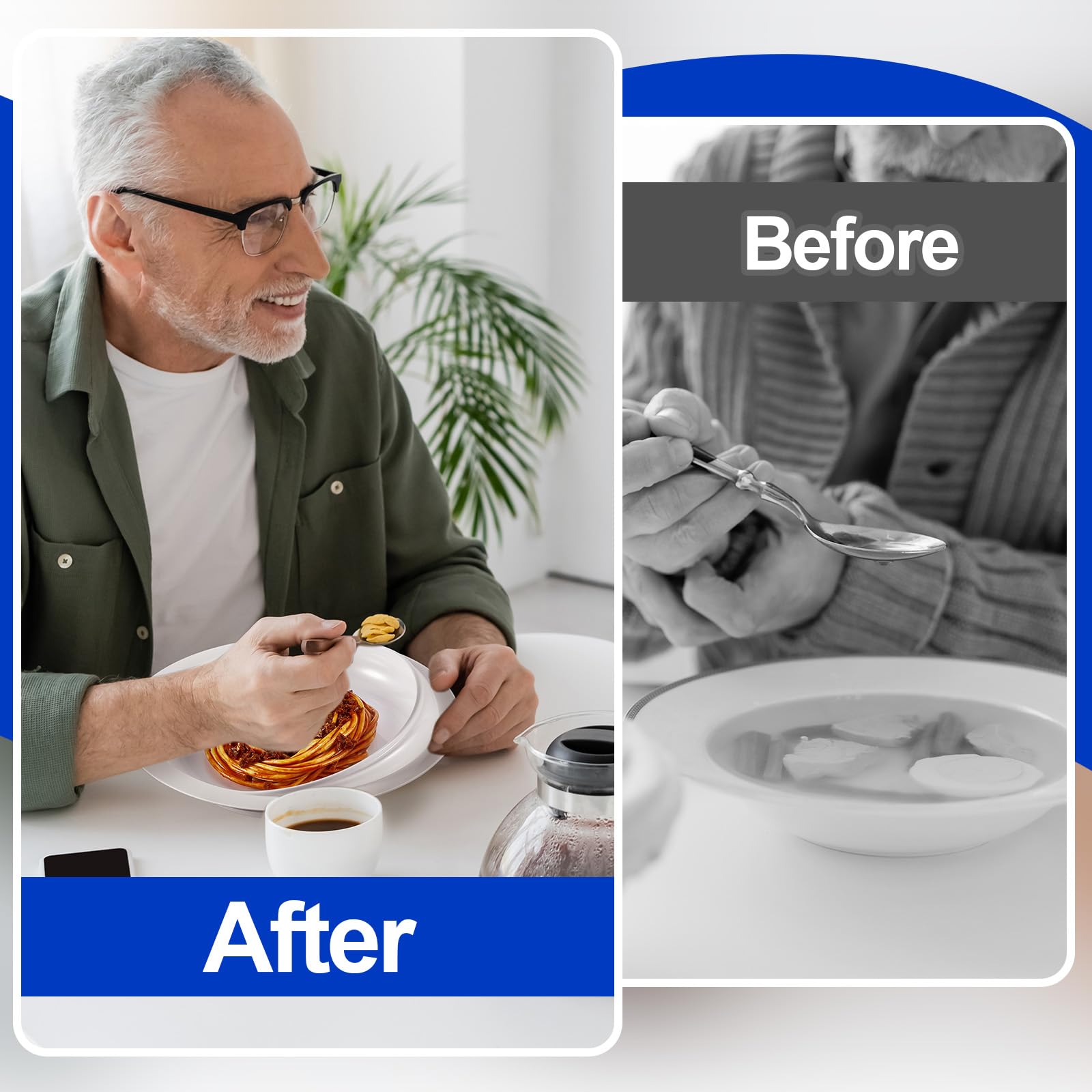 Snapklik.com : Hushee 2 Sets Adaptive Spill Proof Scoop Bowl And Plate Set