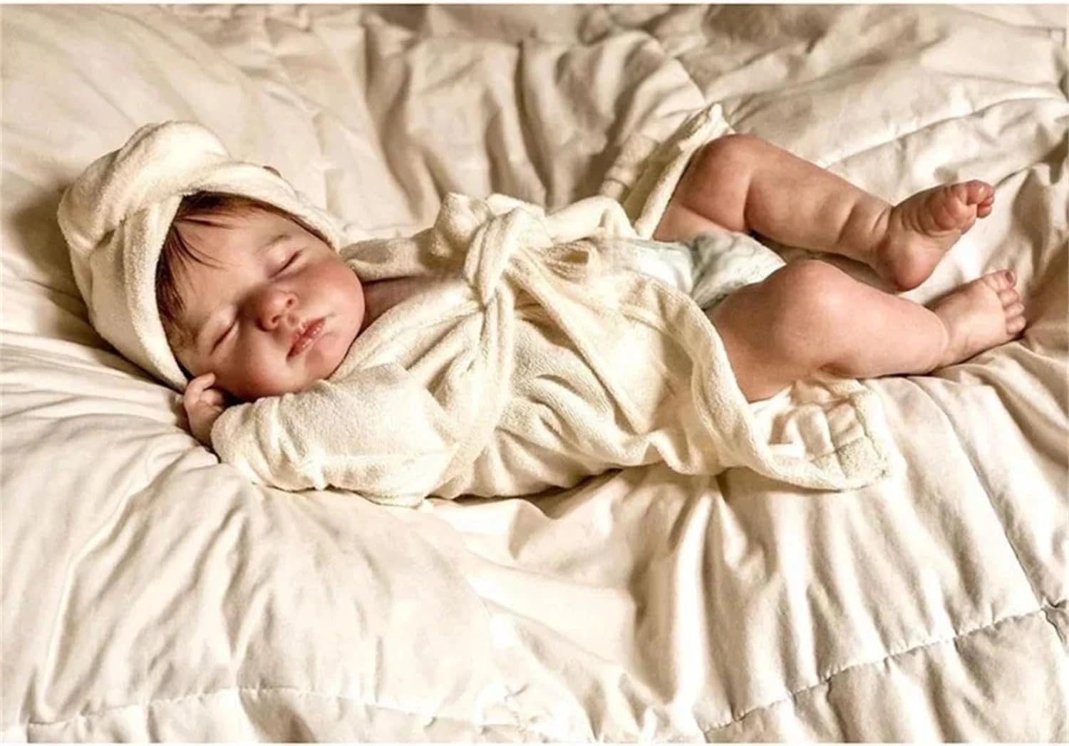 Amazon.com: Anano Reborn Baby Doll Girl Accessories 20inch Life Like ...