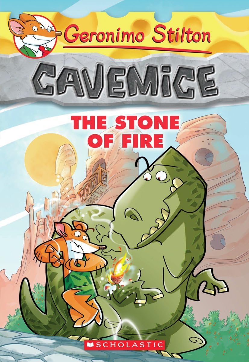 The Stone of Fire (Geronimo Stilton Cavemice #1): Stilton, Geronimo ...