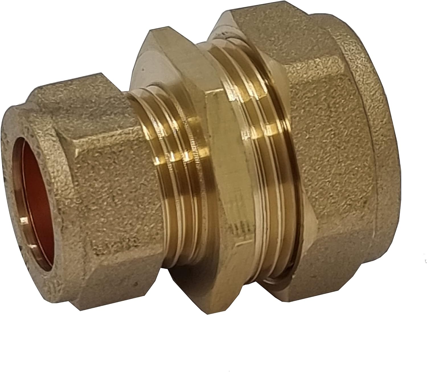 Pipestation 22mm to 15mm Reducer 1 Pack - Brass Compression Reducer ...