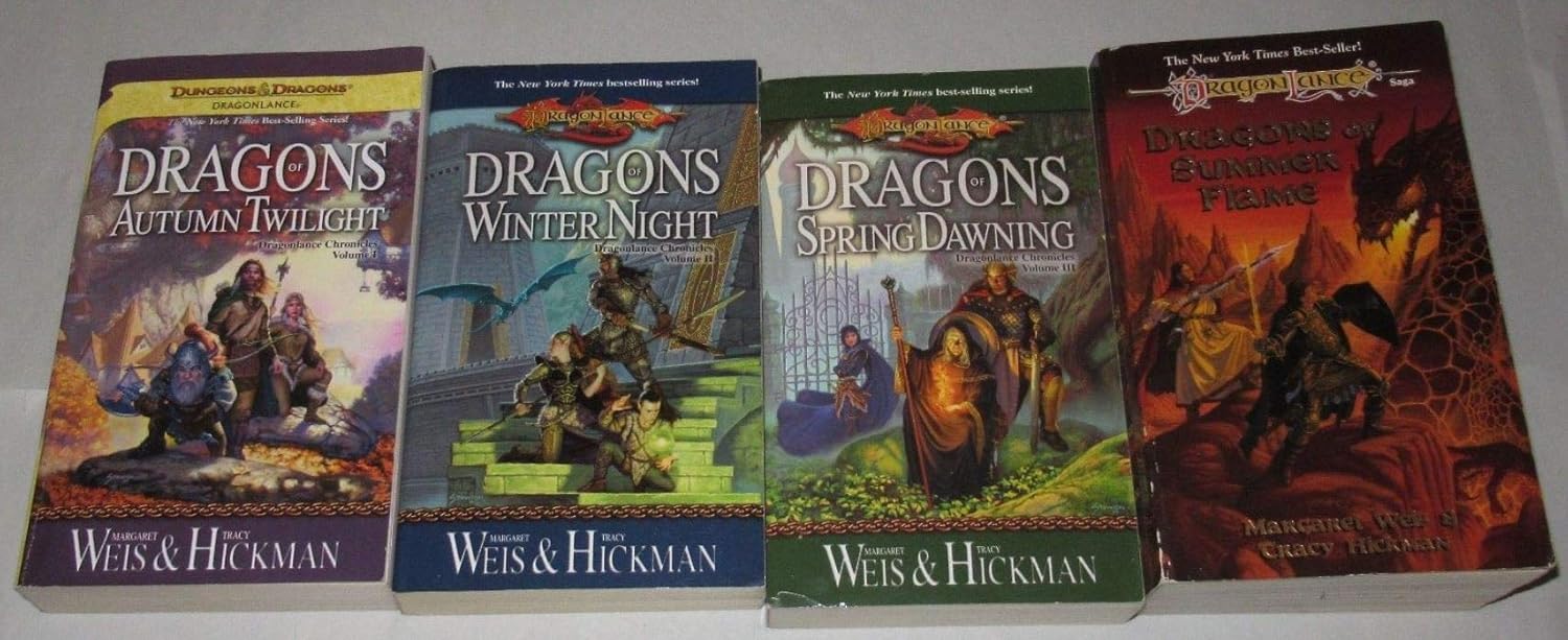 DragonLance Chronicles, four-volume set: Dragons of Autumn Twilight ...