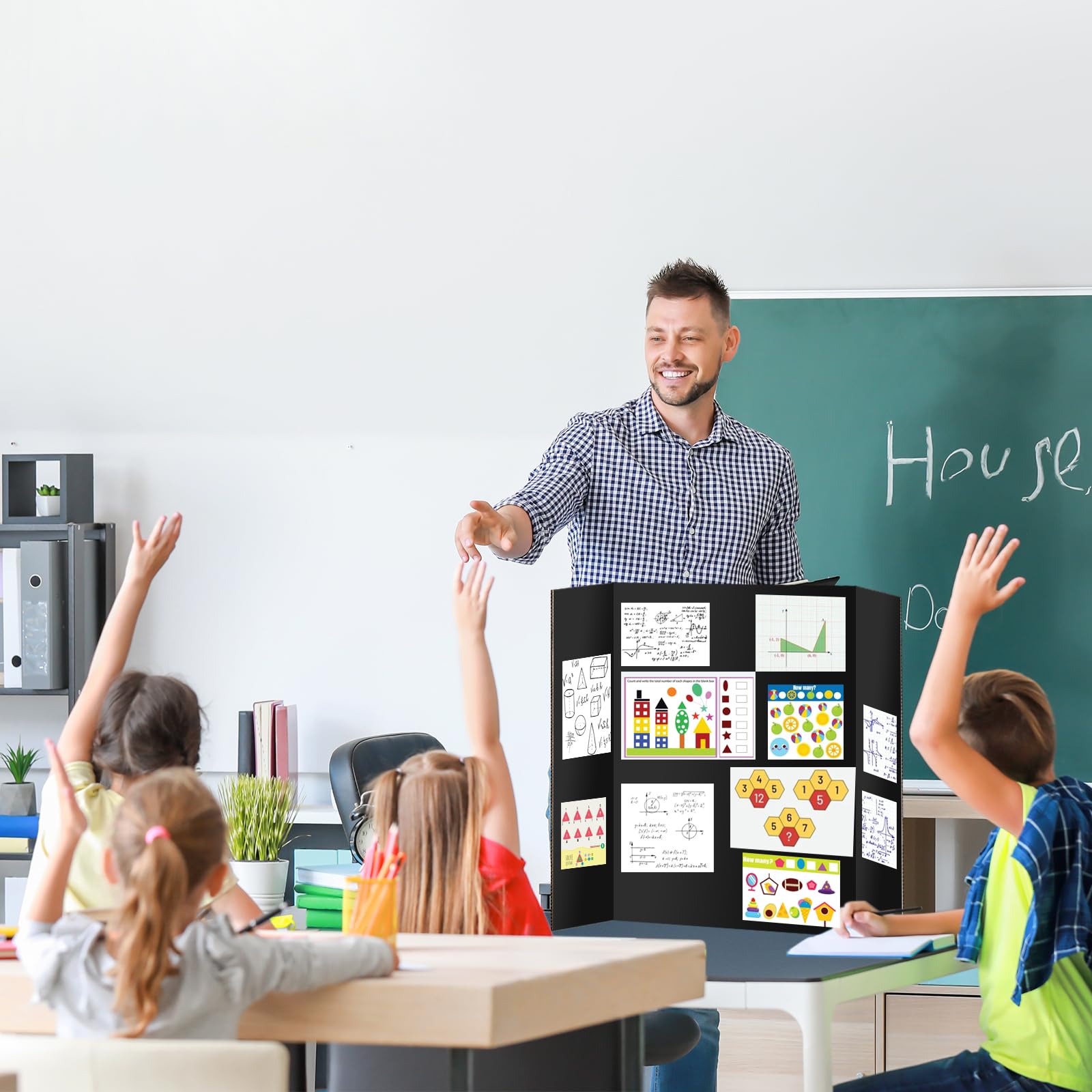Snapklik.com : 2 Pack Trifold Poster Board, 48" X 36" Double Sided ...