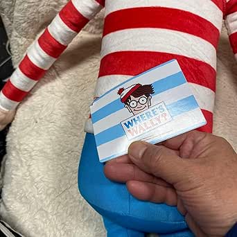 Amazon.co.jp: where's wally? Mega Jumbo Plush : Toys & Games