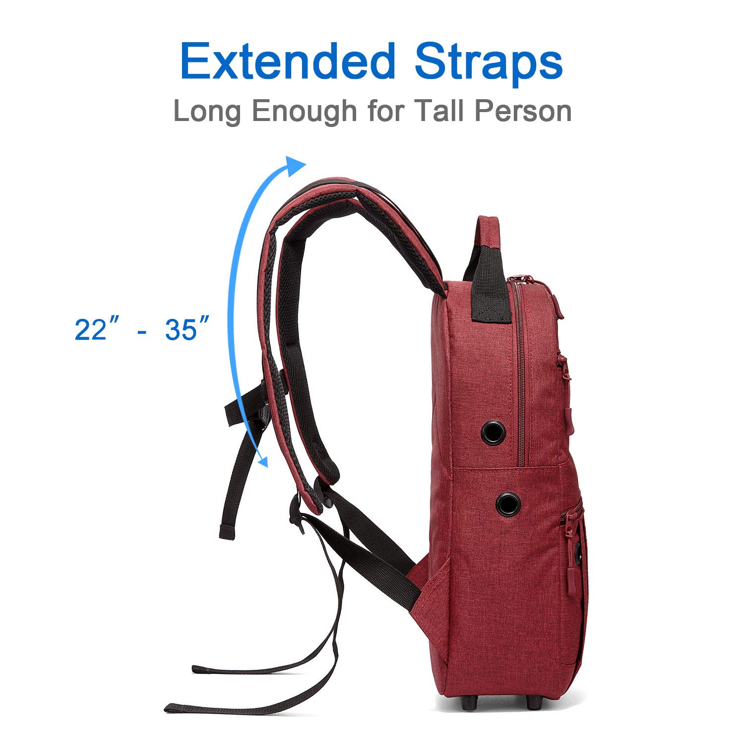 iGuerburn Oxygen Tank Backpack Portable Oxygen Cylinder Carrying ...