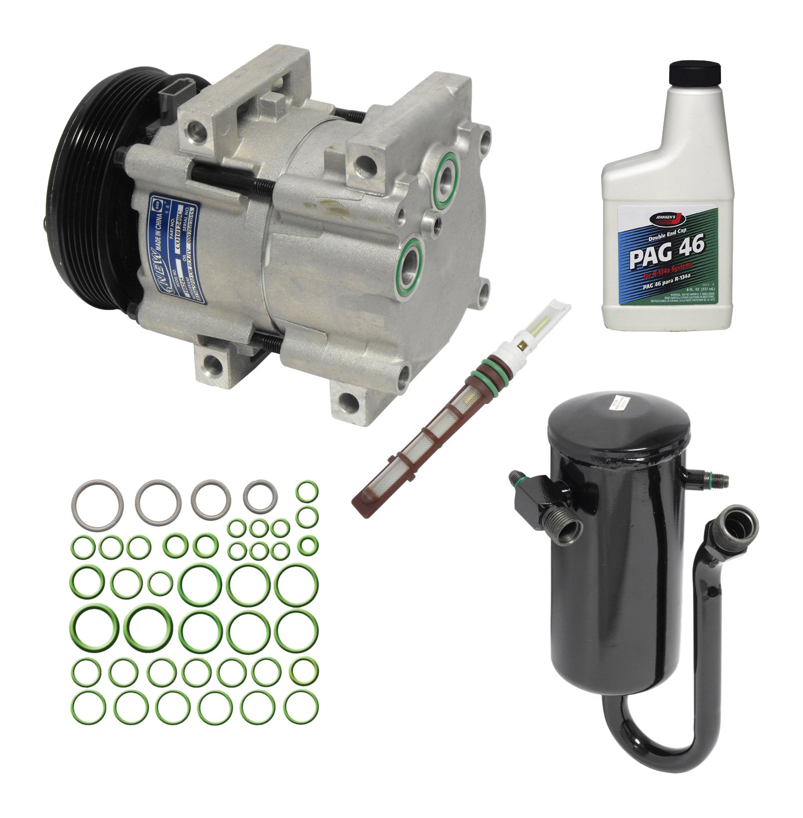 Amazon.com: Universal Air Conditioner KT 1333 A/C Compressor and ...