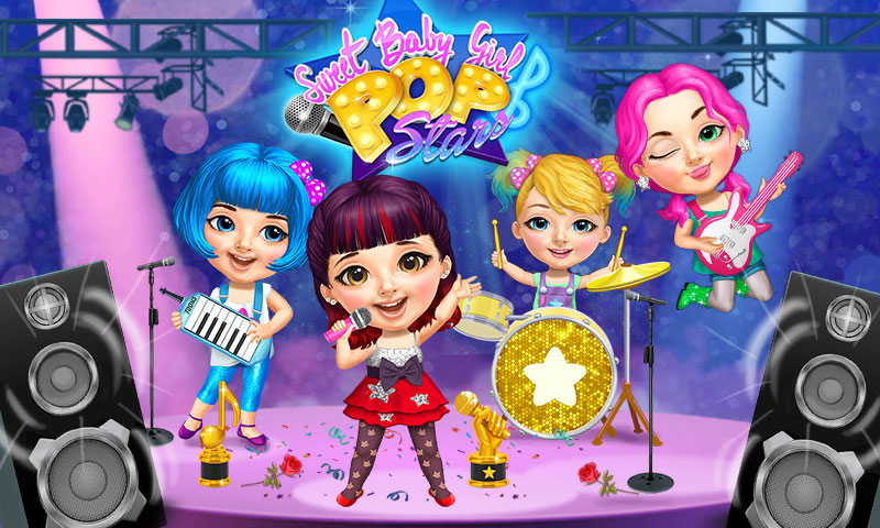 Sweet Baby Girl Pop Stars - Superstar Salon & Show - App on Amazon Appstore