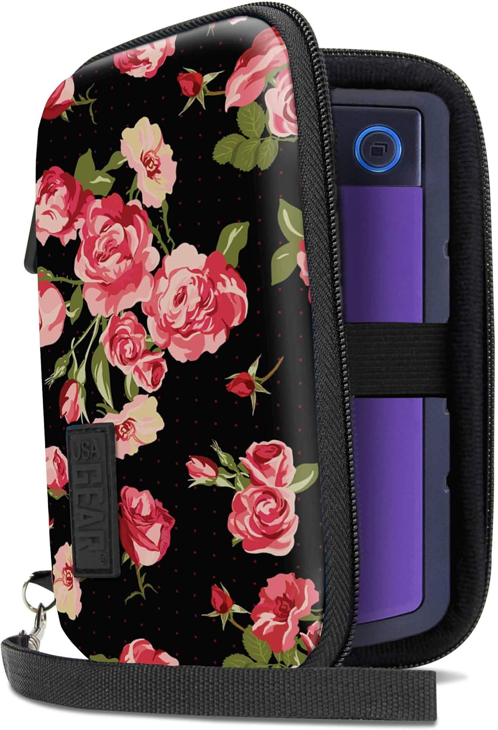 Amazon.com: USA GEAR Hard Drive Case - External Hard Drive Case ...